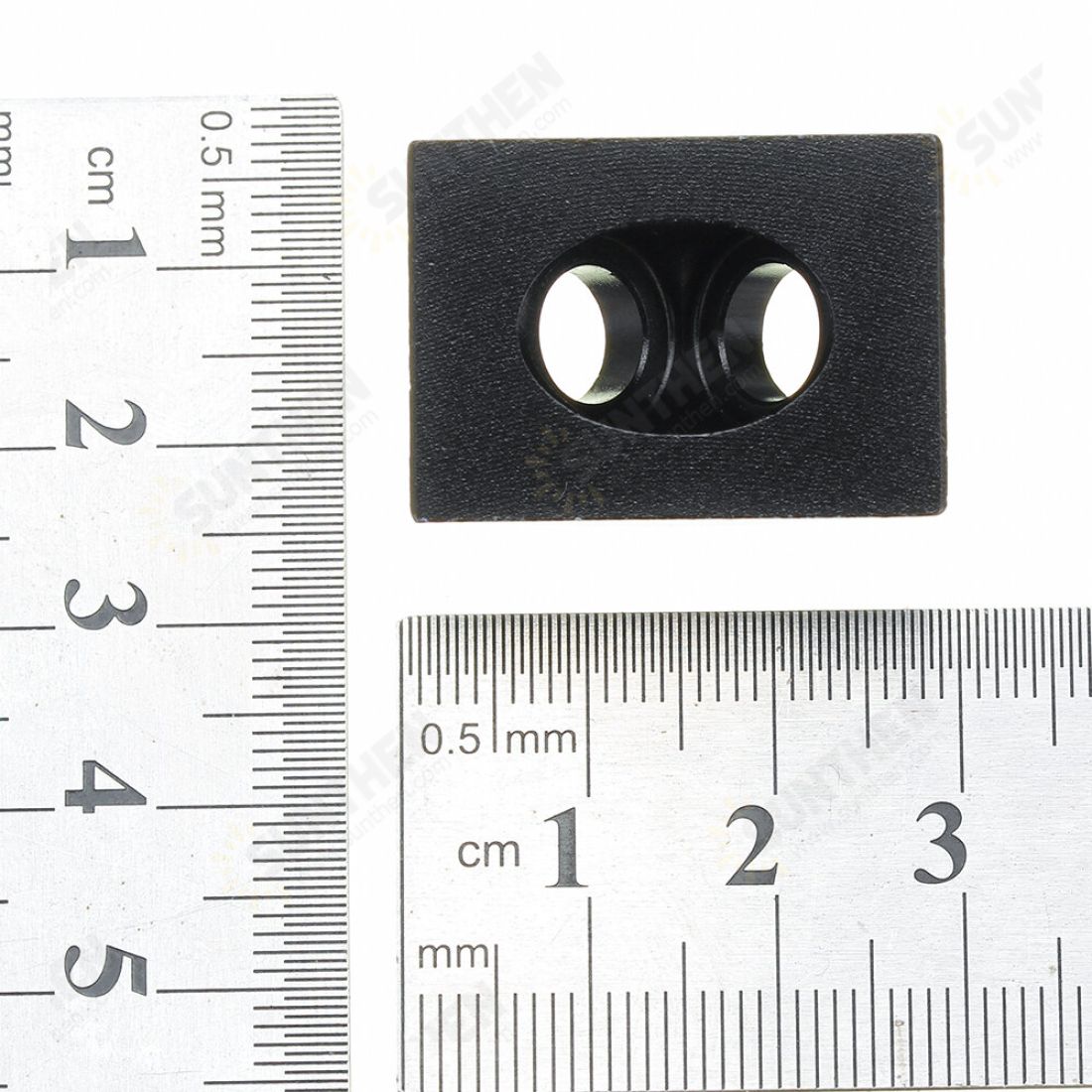 Aluminum Black Angle Corner Connector For 20mm Profile Extruder 3D ...