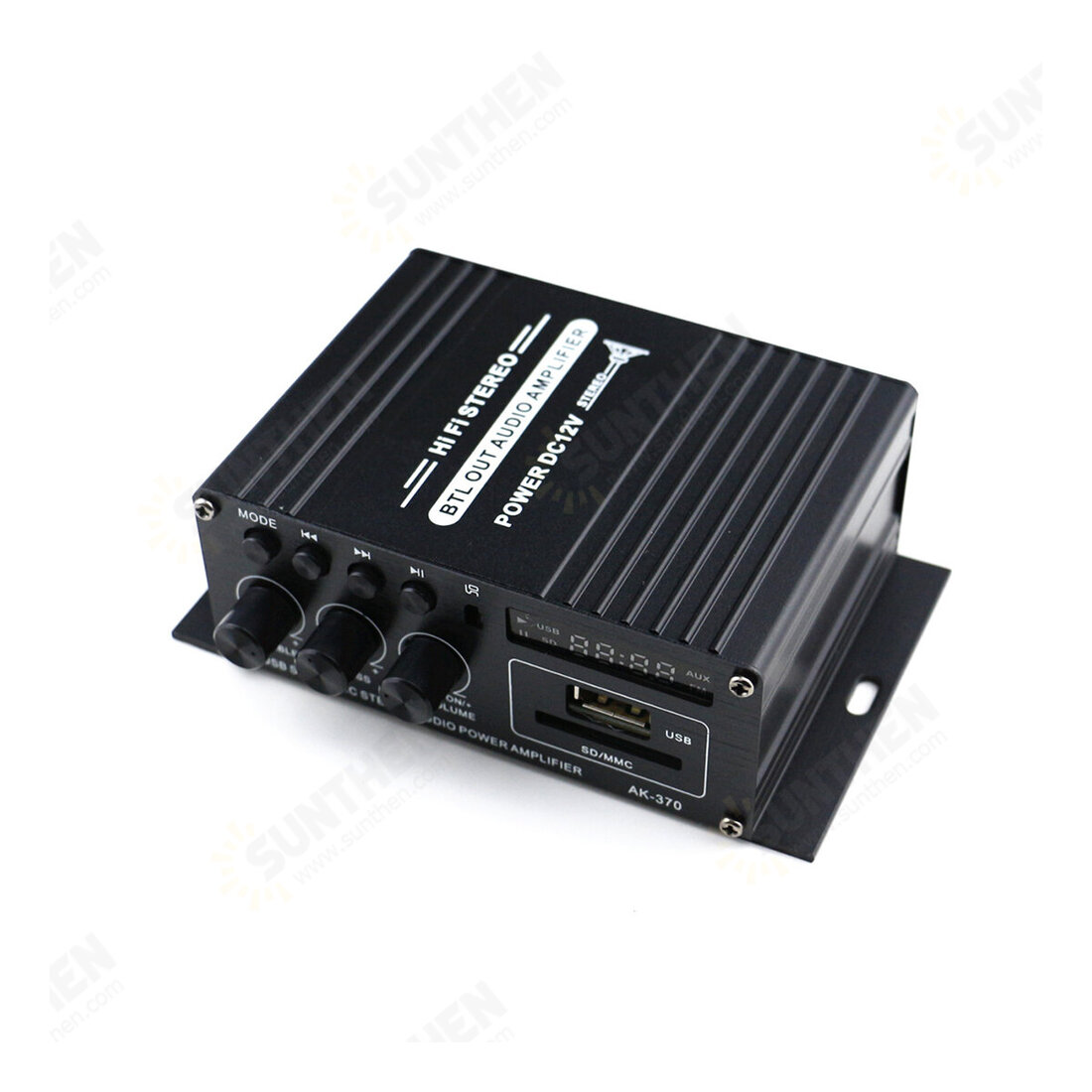 AK370 400W DC 12V / AC 220V Remote Control bluetooth HiFi Home car ...