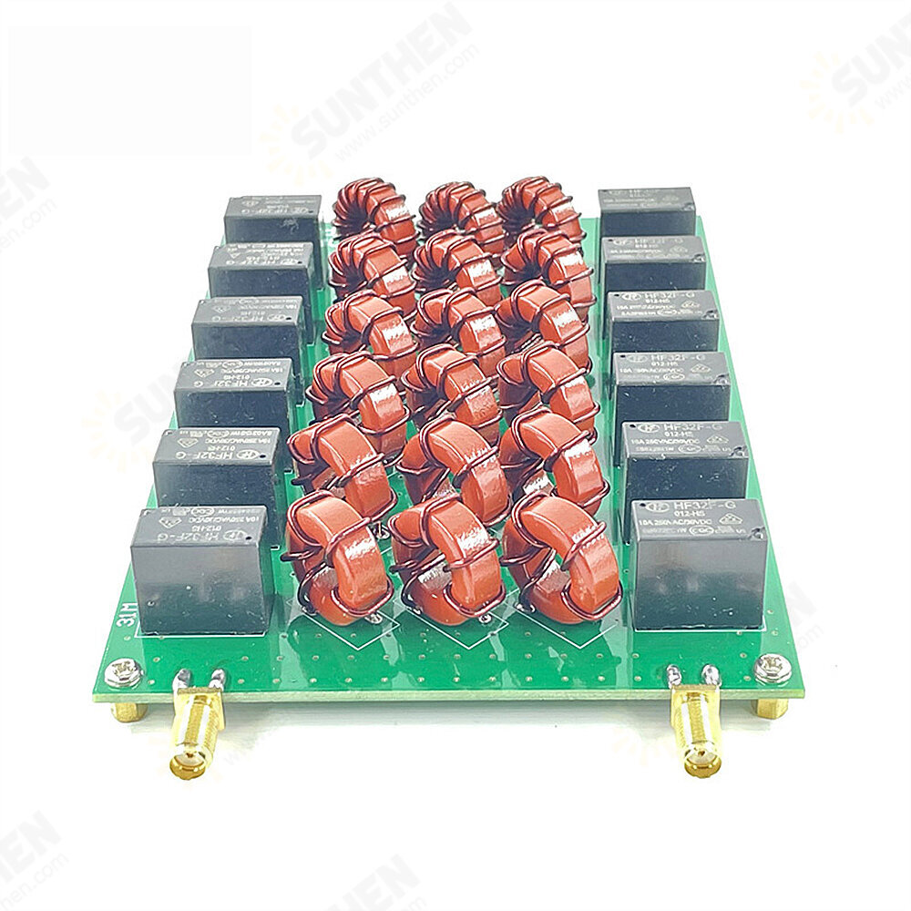LPF-200 3-30MHz Short Wave High Frequency Low Pass Filter Board 6 Band ...