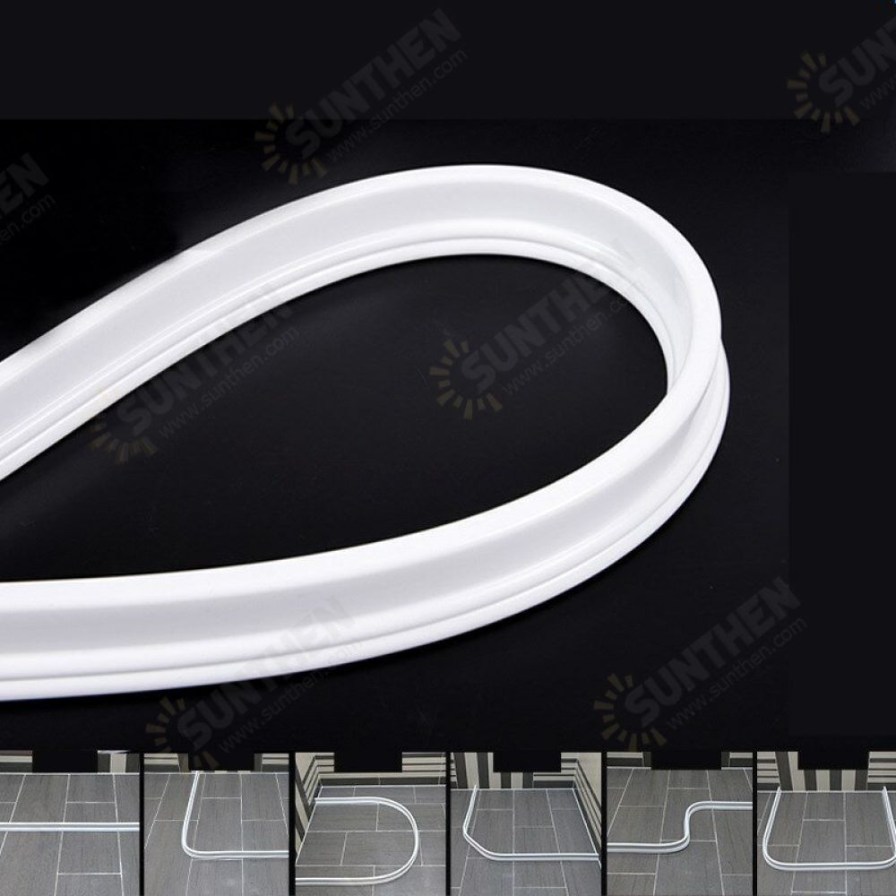 Flexible TPE Water Retaining Strip Bathroom Wet Dry Separation Shower ...