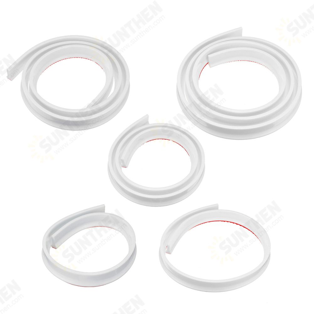 Flexible TPE Water Retaining Strip Bathroom Wet Dry Separation Shower ...