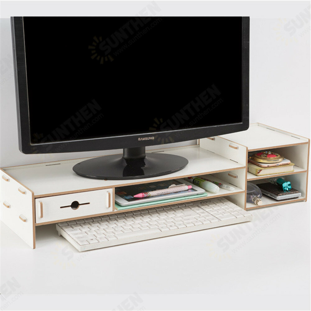 6 Colors Multi-function Desktop Monitor Stand Computer Laptop Screen ...