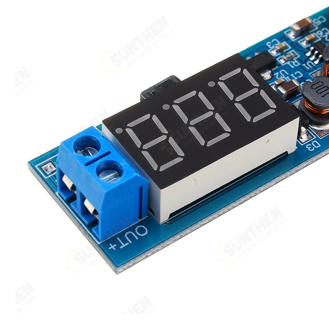 DC 3.5- 12V To DC 1.2-24V DC-DC USB Step UP / Down Power Supply Module ...