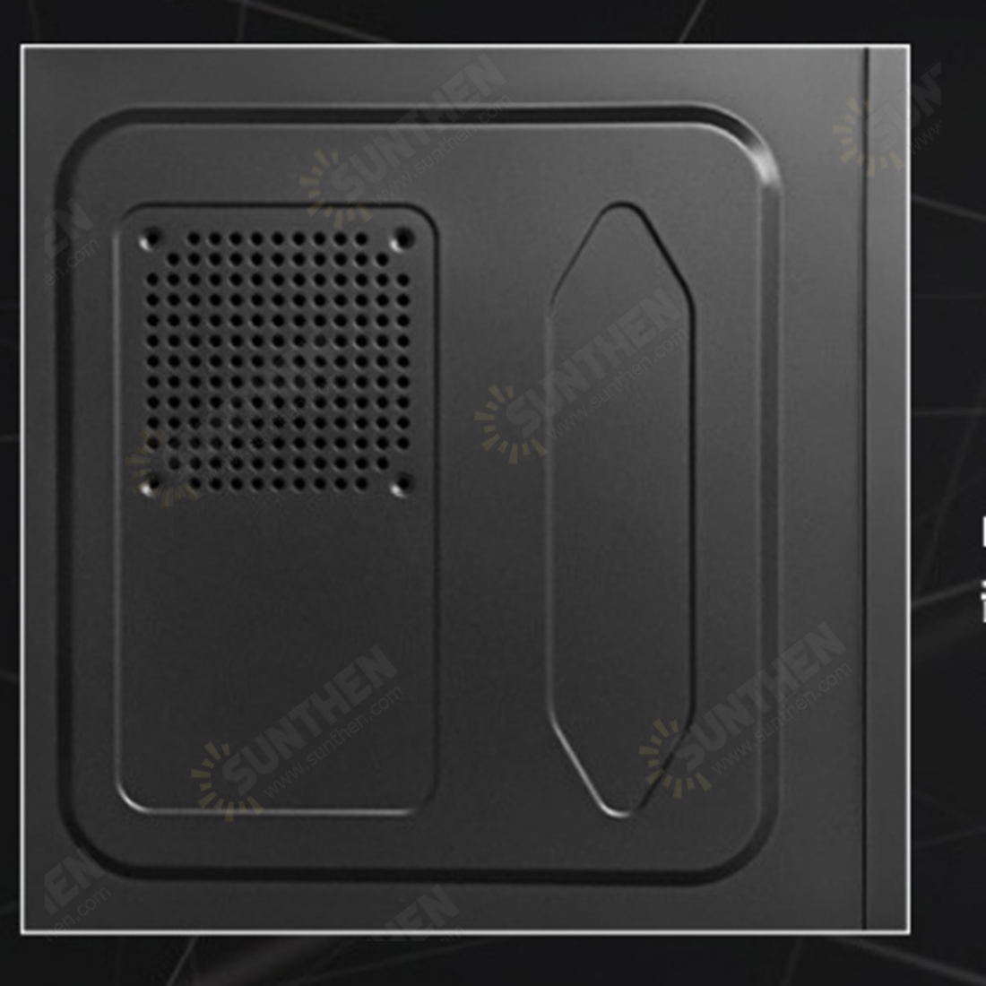 T5 Computer Case SECC Sheet ATX mATX Desktop Chassis Gaming PC Case ...