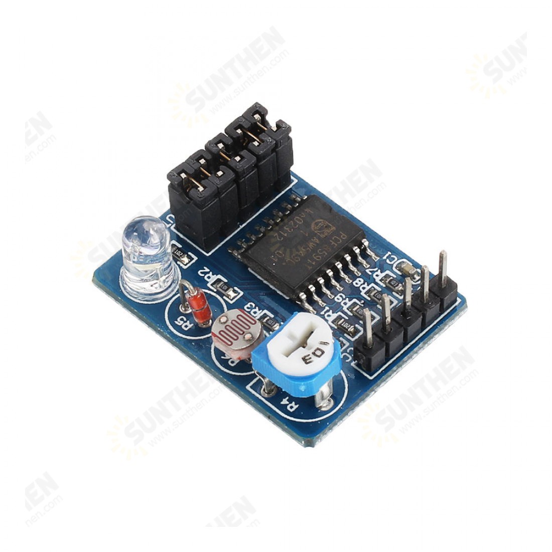 3pcs PCF8591 AD/DA Analog-Digital-Analog Converter Module Measure Light ...