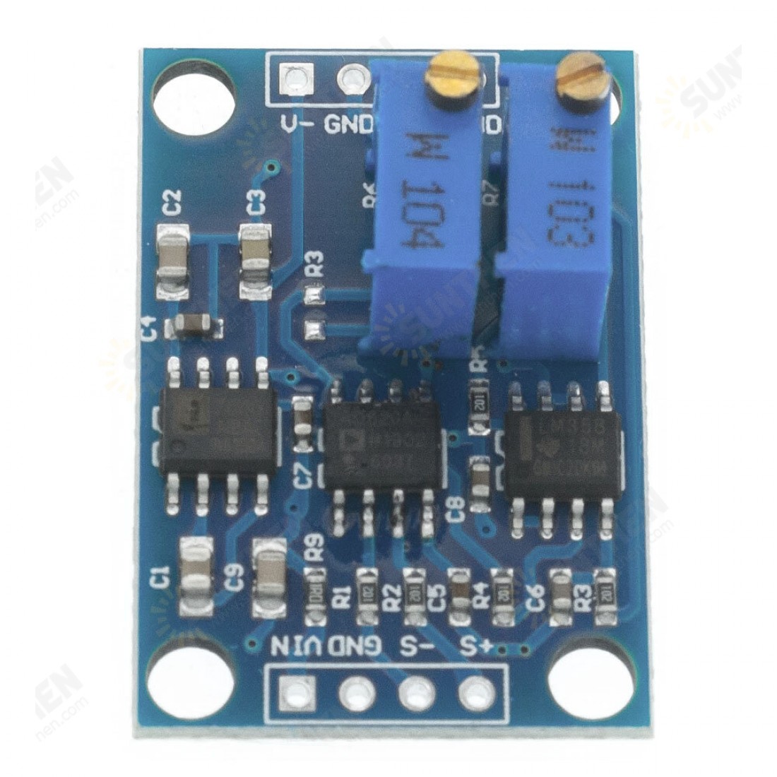 AD620 Microvolt MV Voltage Amplifier Signal Instrumentation Module ...