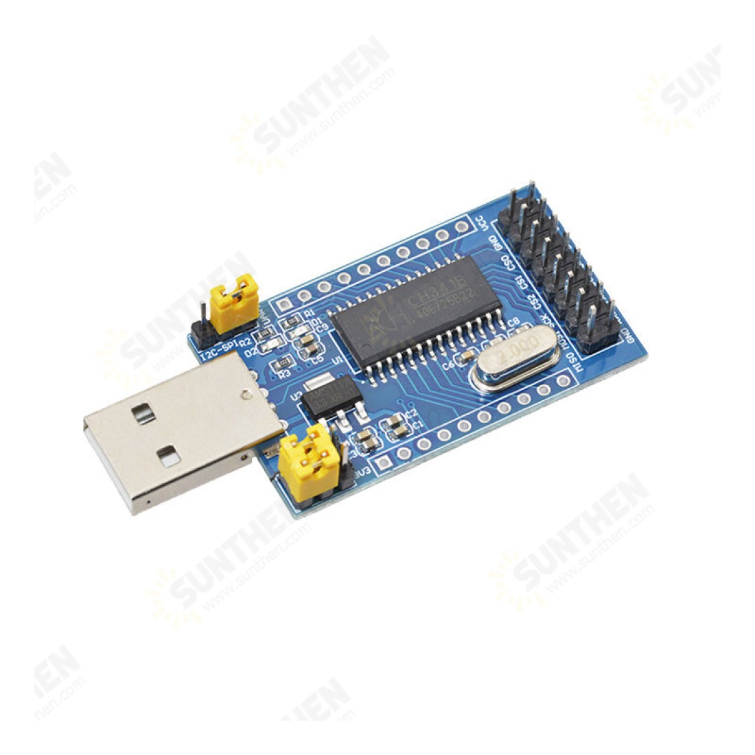 Ch341 Module Usb To Uart Spi Ttl Isp Parallel Port Converter Mcu Serial Port Downloader