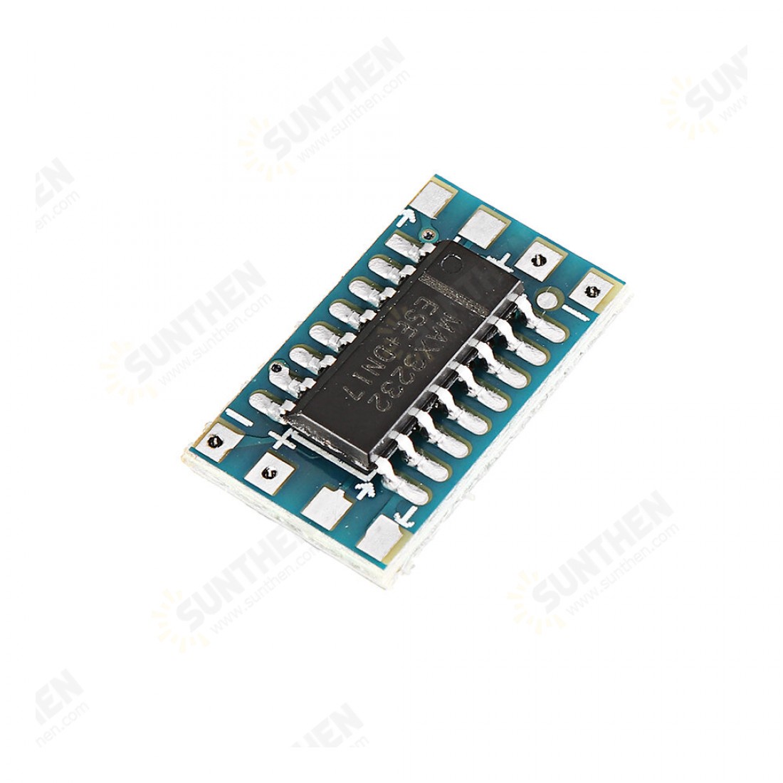 Mini RS232 to TTL Converter Module Board Adapter MAX3232 120kbps 3-5V ...