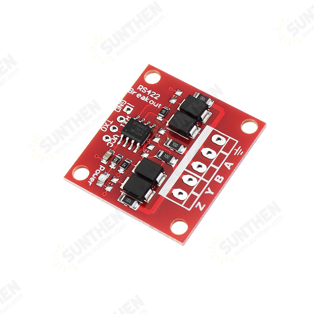 RS422 to TTL Bidirectional Signal Adapter Module RS422 Turn Single Chip ...