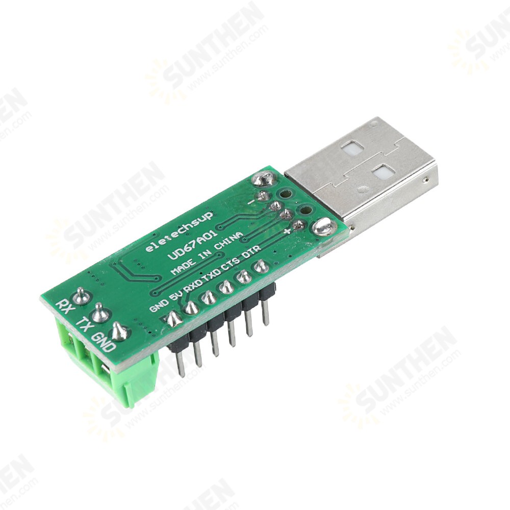 USB to Serial Port Multi-function Converter Module RS232 TTL CH340 ...