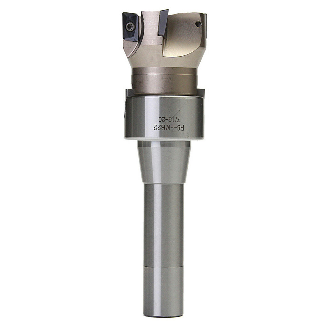 R8 FMB22 Straight Shank Arbor 400R Face End Mill Cutter with 4Pcs ...