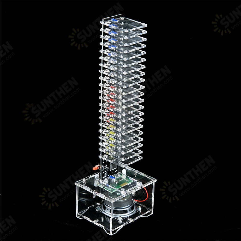 21 Segment Crystal Column Audio Frequency Spectrum Audio Control Bulk ...