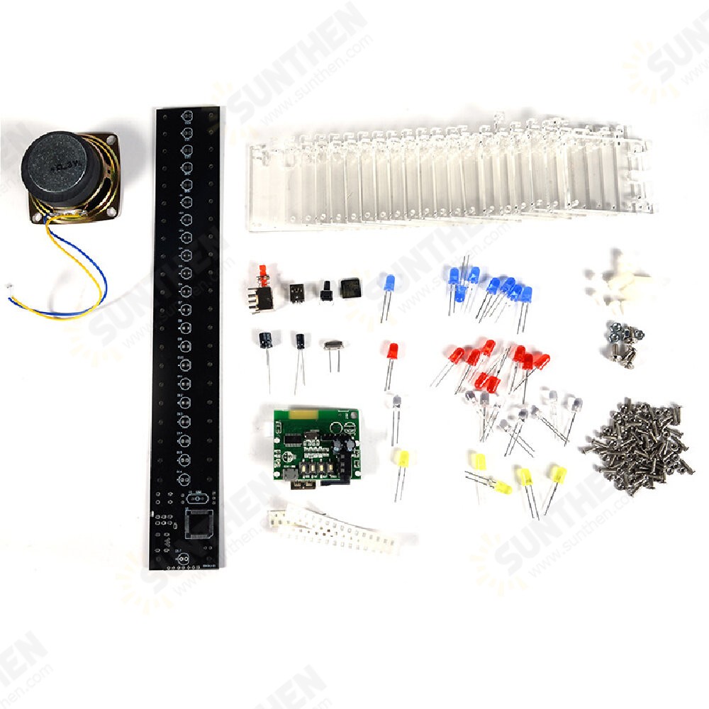 21 Segment Crystal Column Audio Frequency Spectrum Audio Control Bulk ...
