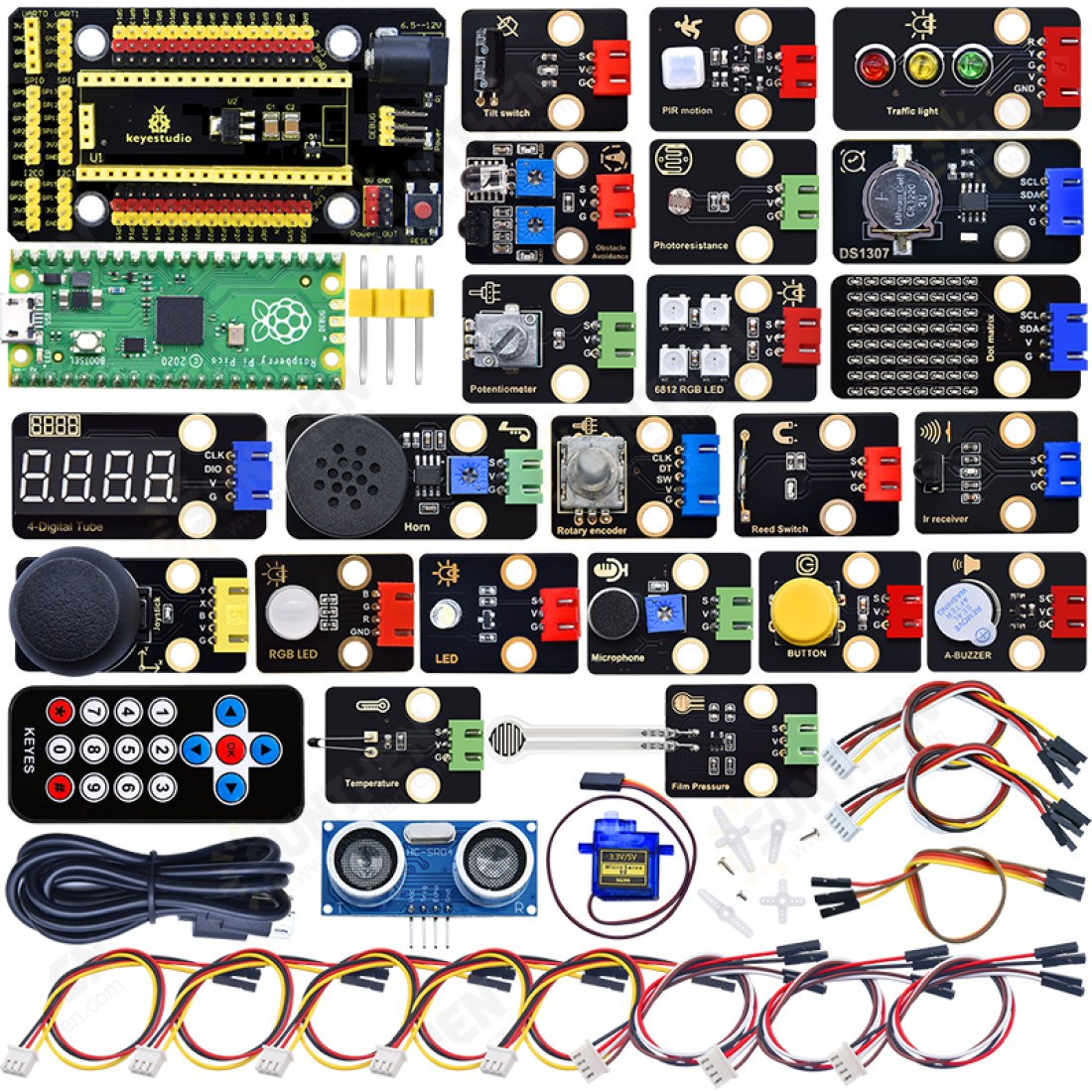 24 In 1 Sensor Kit Getting Started With Raspberry Pi Pico Development