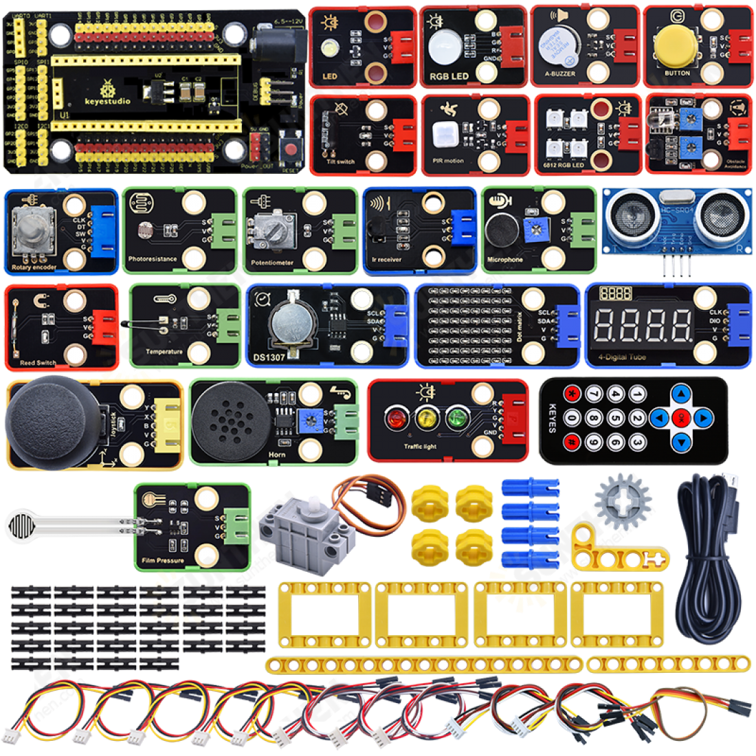 24 In 1 Sensor Kit Getting Started Without Raspberry Pi Pico Development Board Basics 9379