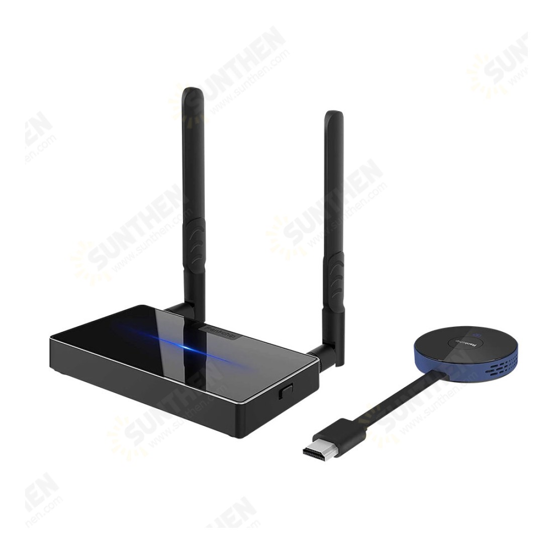 2.4G/5G Wireless HDMI Video Display Dongle Transmitter Receiver Kit 4K ...