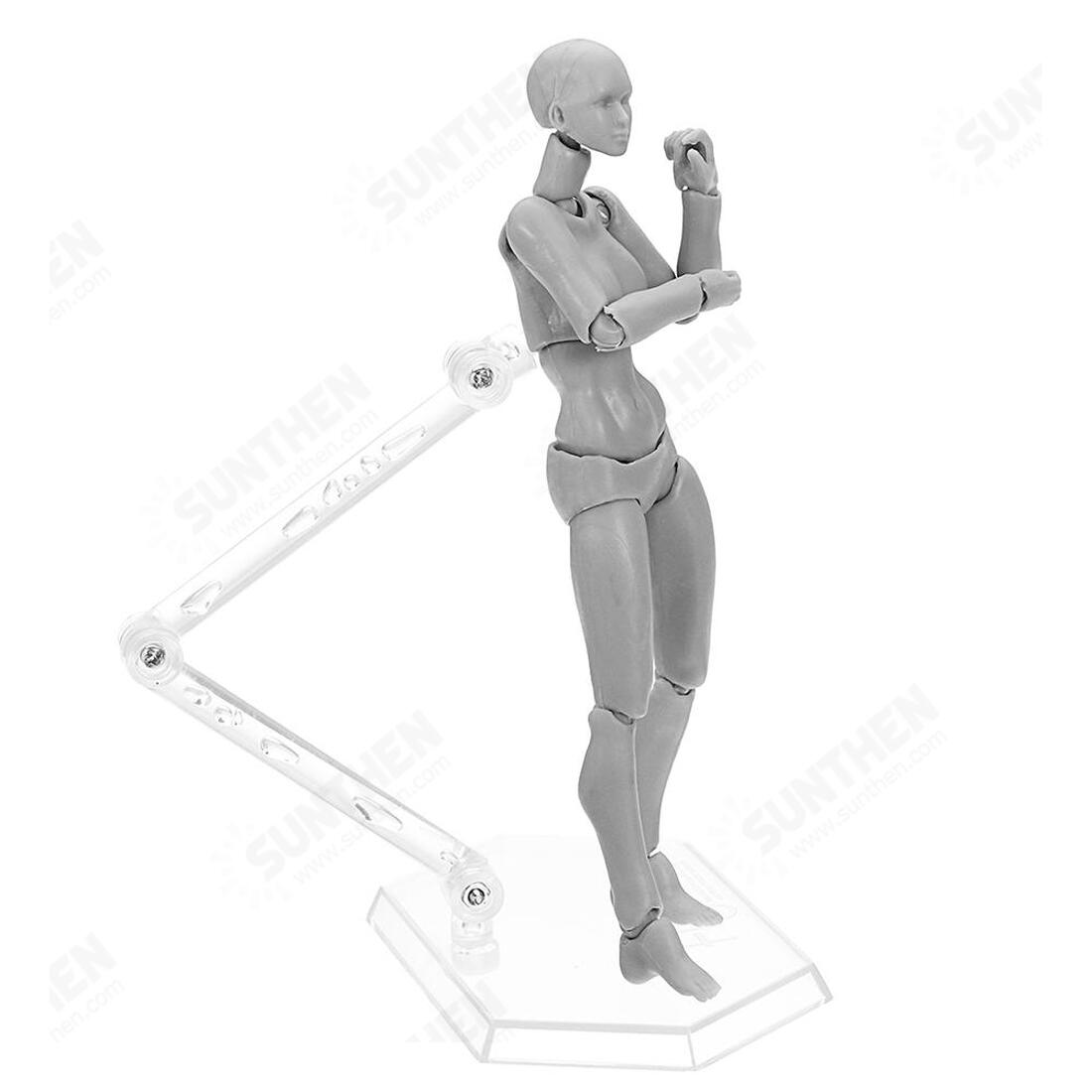 Figma Archetype Action Figure Doll PVC M2.0 Body Female Grey Color ...