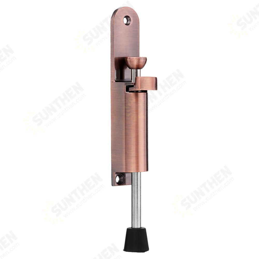 Solid Heavy Duty Zinc Alloy Extended Magnetic Door Stopper Hidden Foot ...