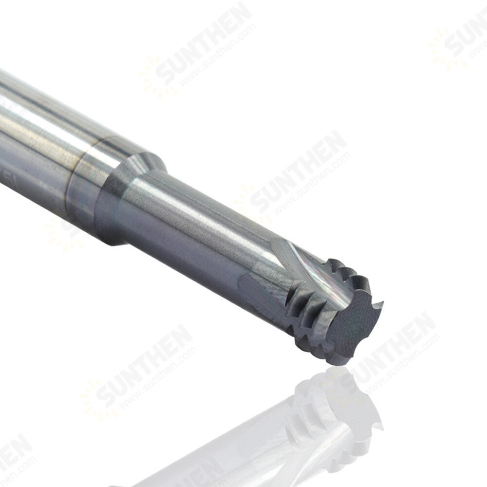 3 Flute Thread Milling Cutter 60 Degree Metric Carbide End Mill CNC ...