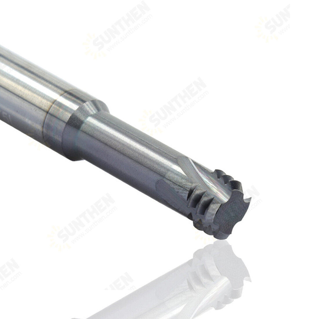 3 Flute Thread Milling Cutter 60 Degree Metric Carbide End Mill CNC ...