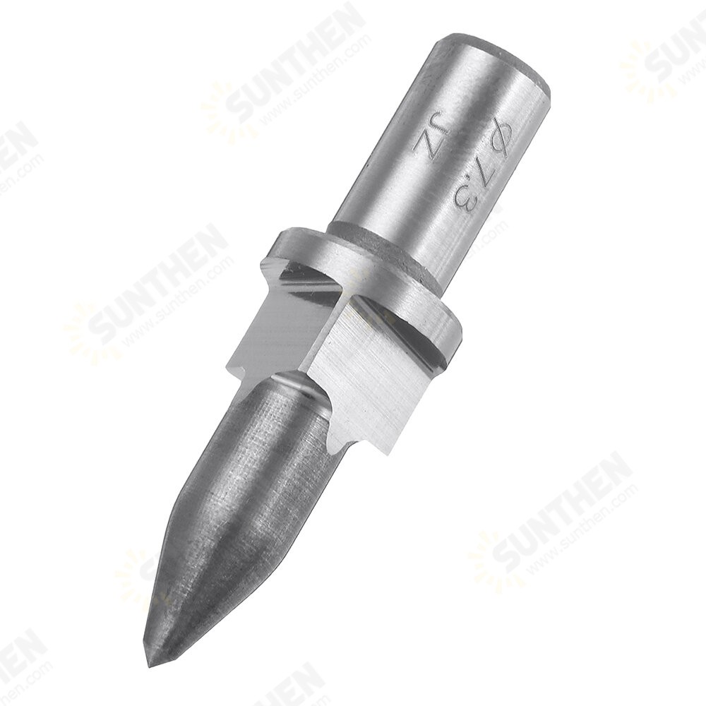 Flat Type Thermal Friction Hot Melt Short Drill Bit M3 M4 M5 M6 M8 M10 ...