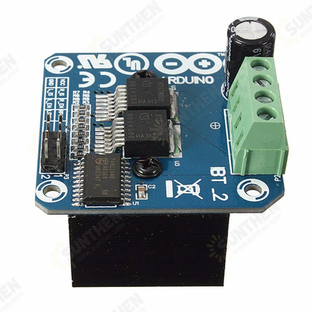 Semiconductor BTS7960B 5V 43A H-bridge Motor Driver Module