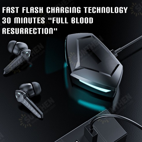 P36 Tws 5 2 Bluetooth Earphone Compatible Low Latency 9d Stereo Gaming