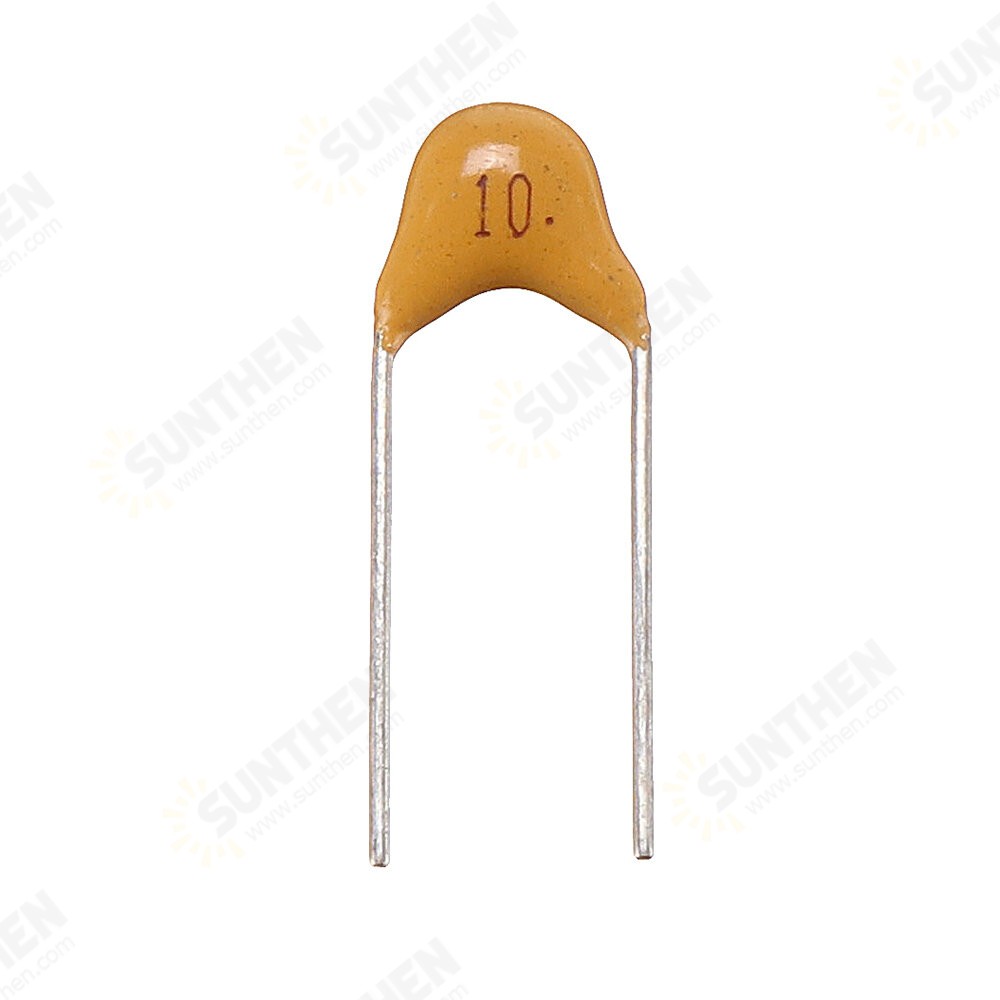 100PCS 5.08MM 10P 50V Monolithic Capacitor