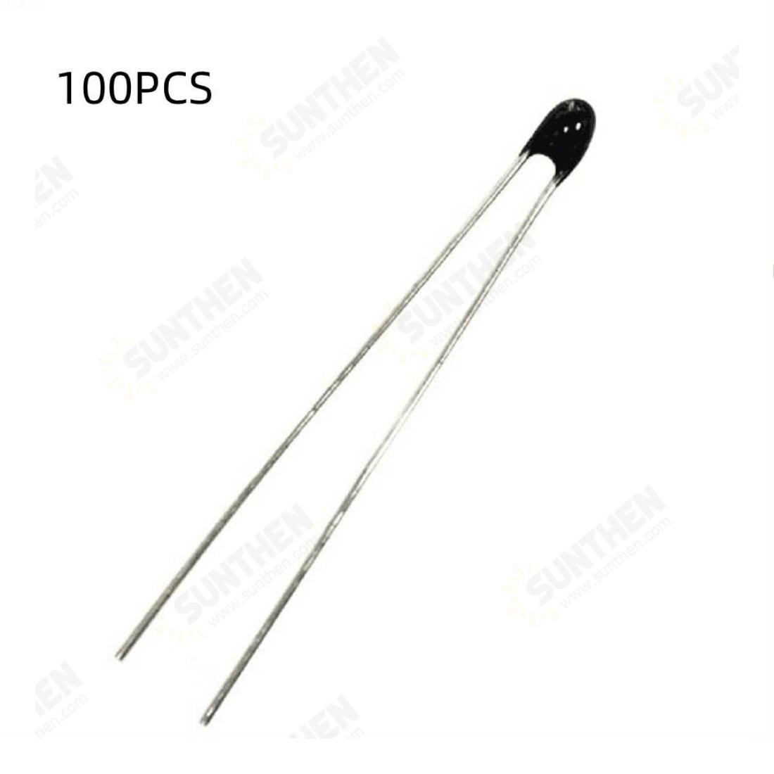 100pcs NTC Thermistor Temperature Sensor 10K OHM MF52-103 3435 1% ...