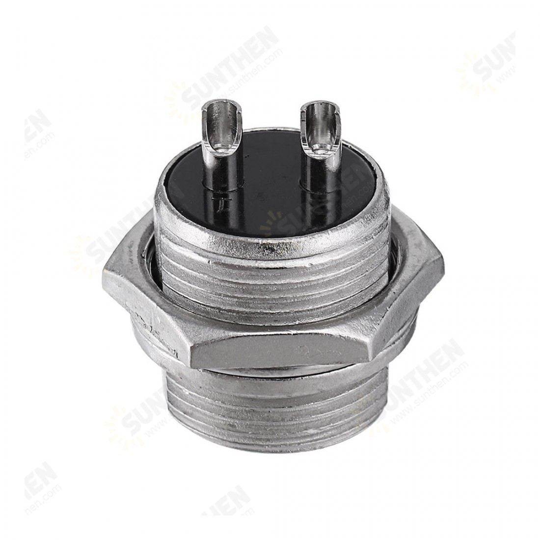 10pcs GX16-2 Pin Male And Female Diameter 16mm Wire Panel Connector ...