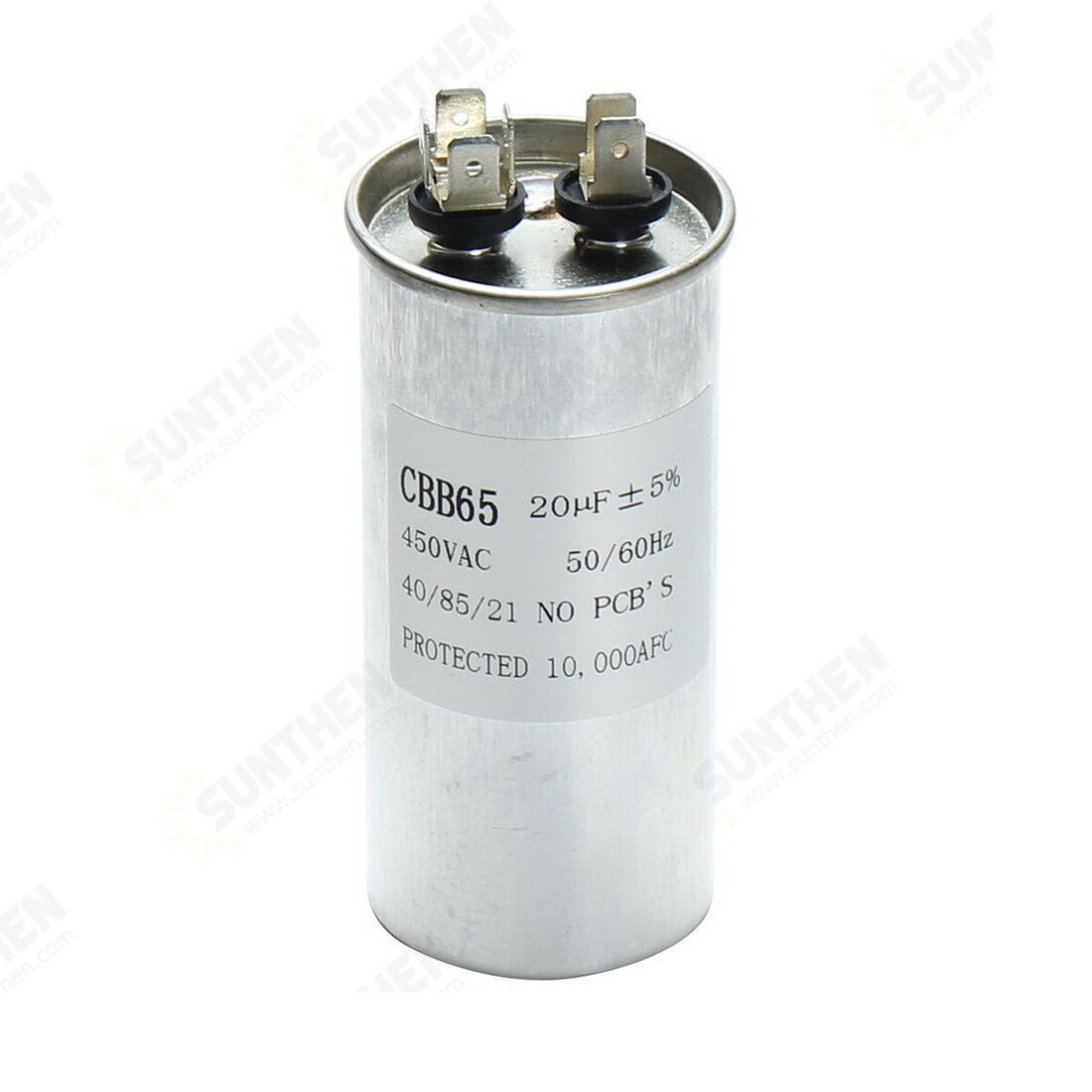 15-50uF Motor Capacitor CBB65 450VAC Air Conditioner Compressor Start ...
