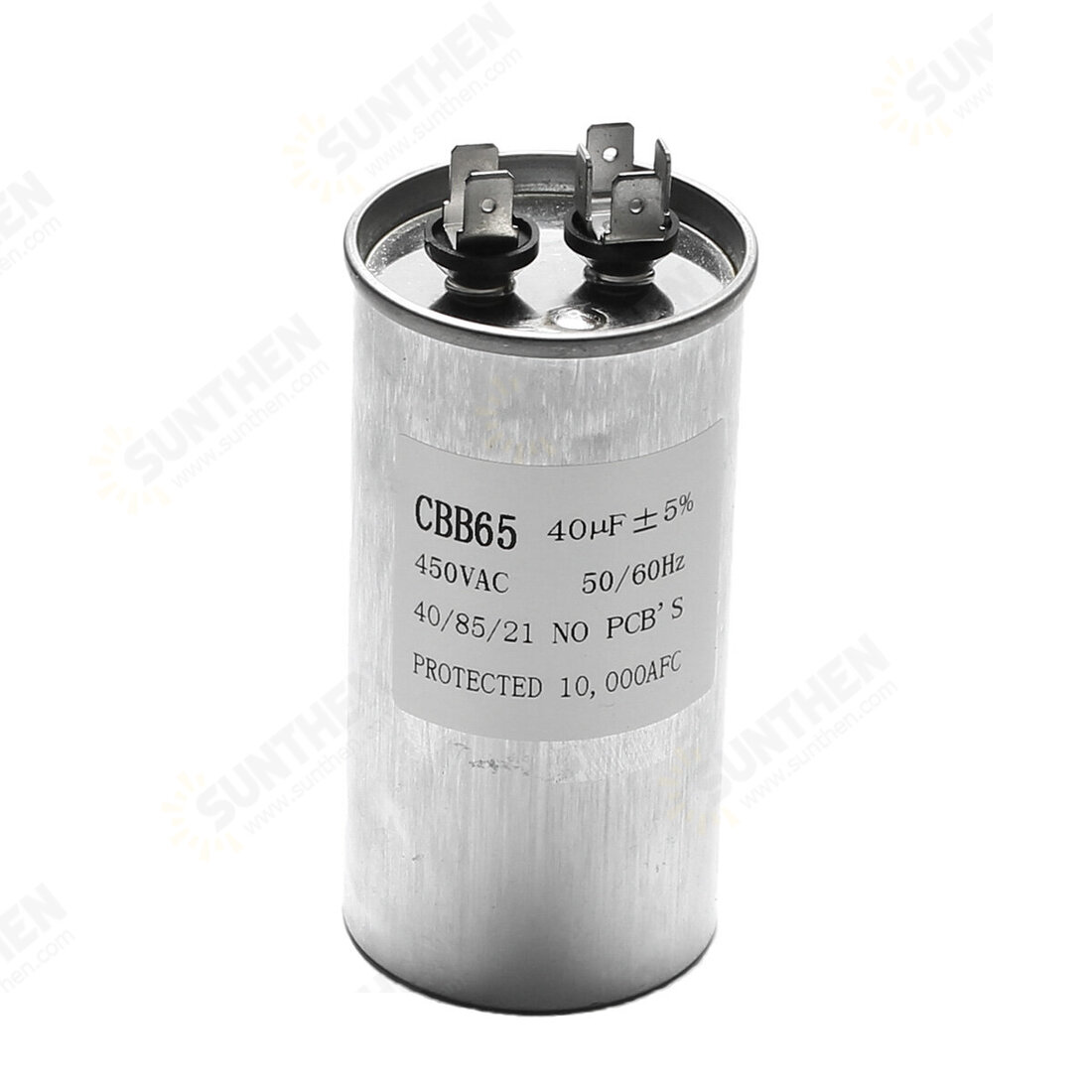 15-50uF Motor Capacitor CBB65 450VAC Air Conditioner Compressor Start ...