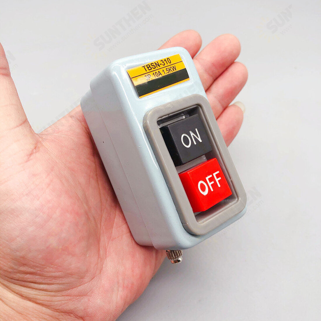 TBSN-310/315/330 3P AC 380V 10/15/30A 1.5/2.2/3.7KW Metal Button Switch ...