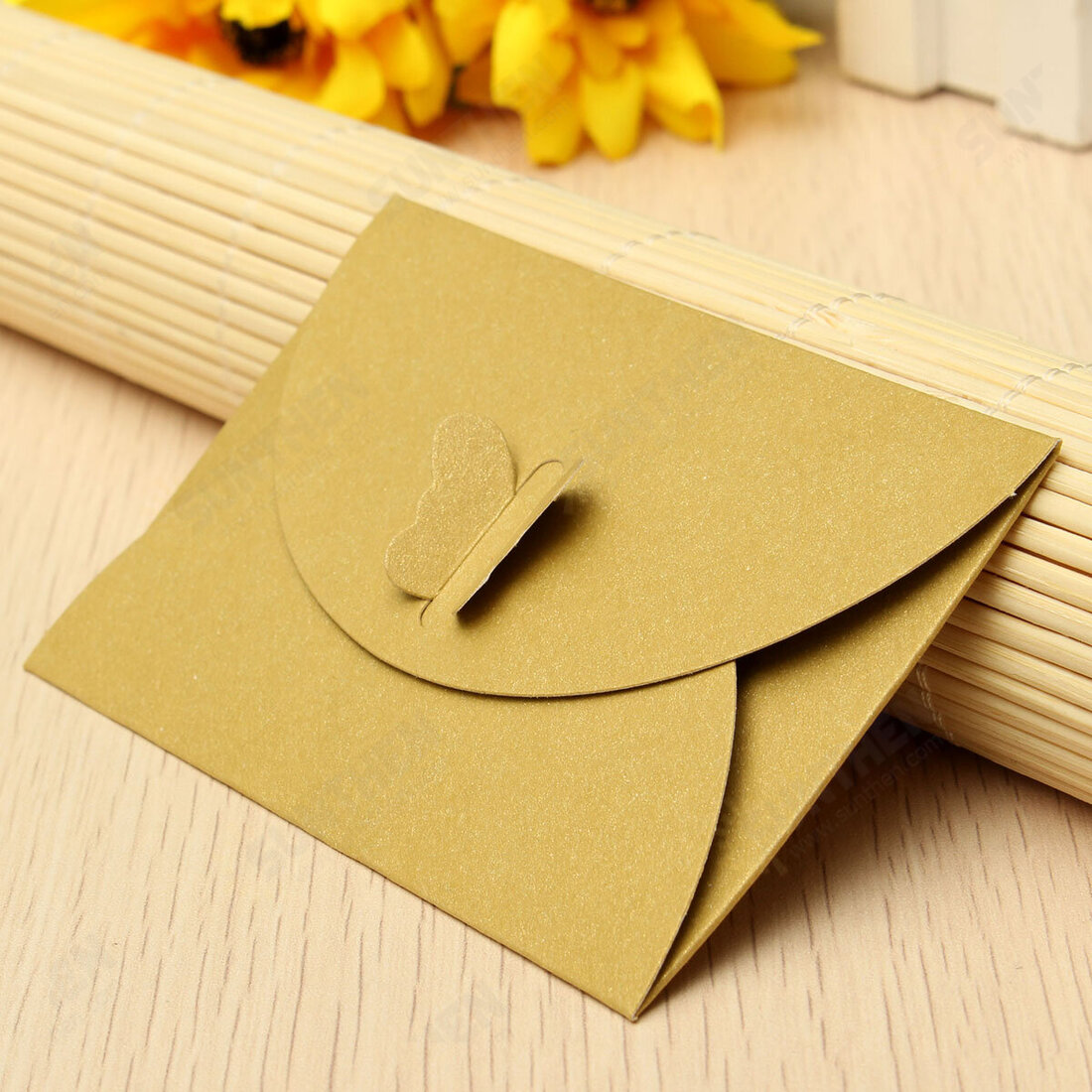 Vintage butterfly small colored Pearl blank mini paper envelopes ...