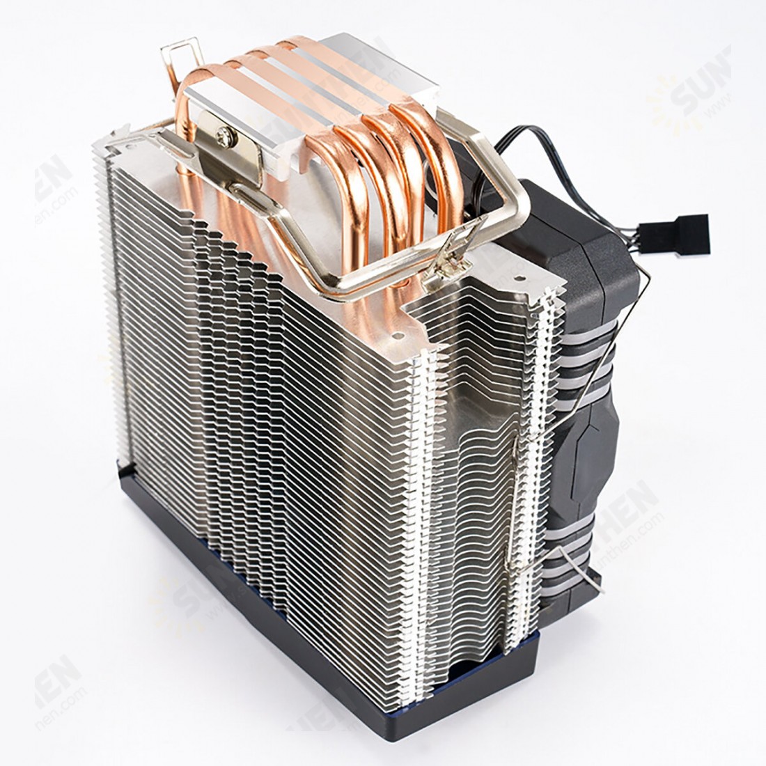 4 Heat Pipe RGB CPU Cooler 3/4 Pin For Intel Socket LGA 775/1150/1151 ...