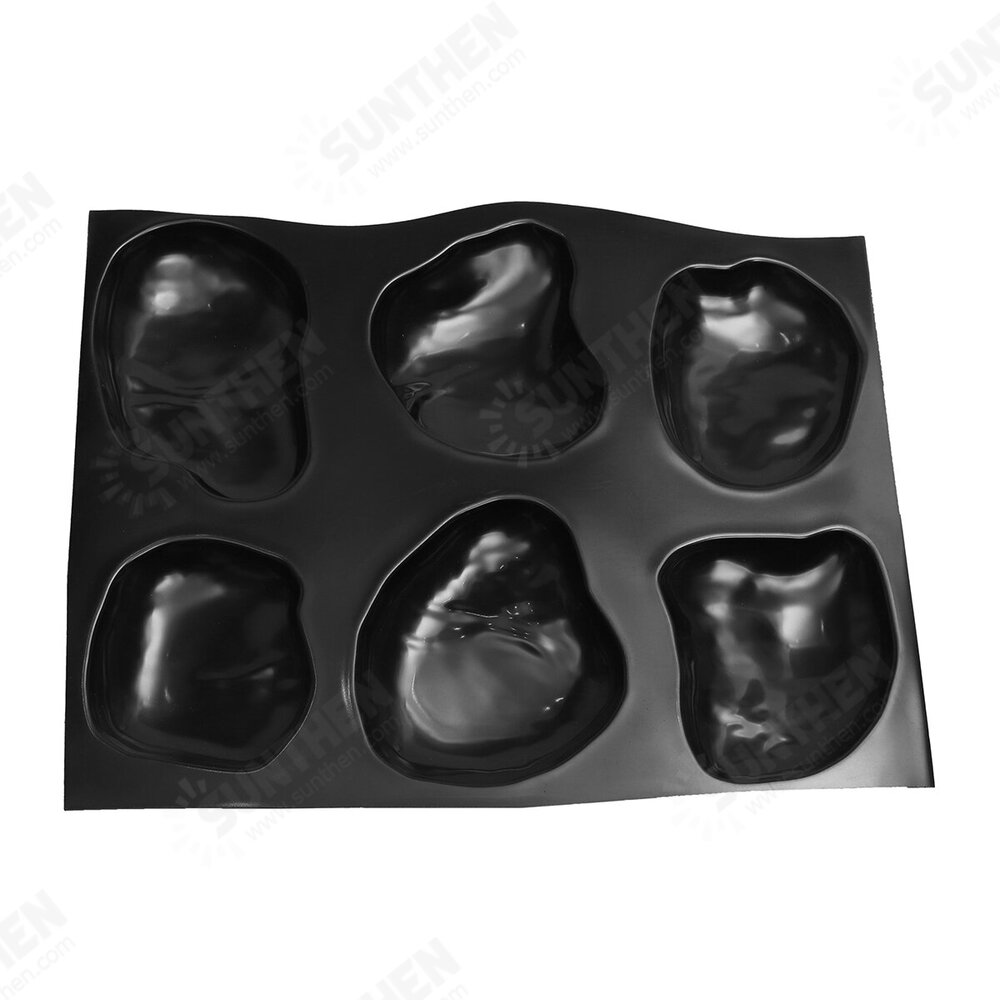 DIY Stepping Stone Mold Concrete Paving Pathway Outdoor Garden Pebble ...