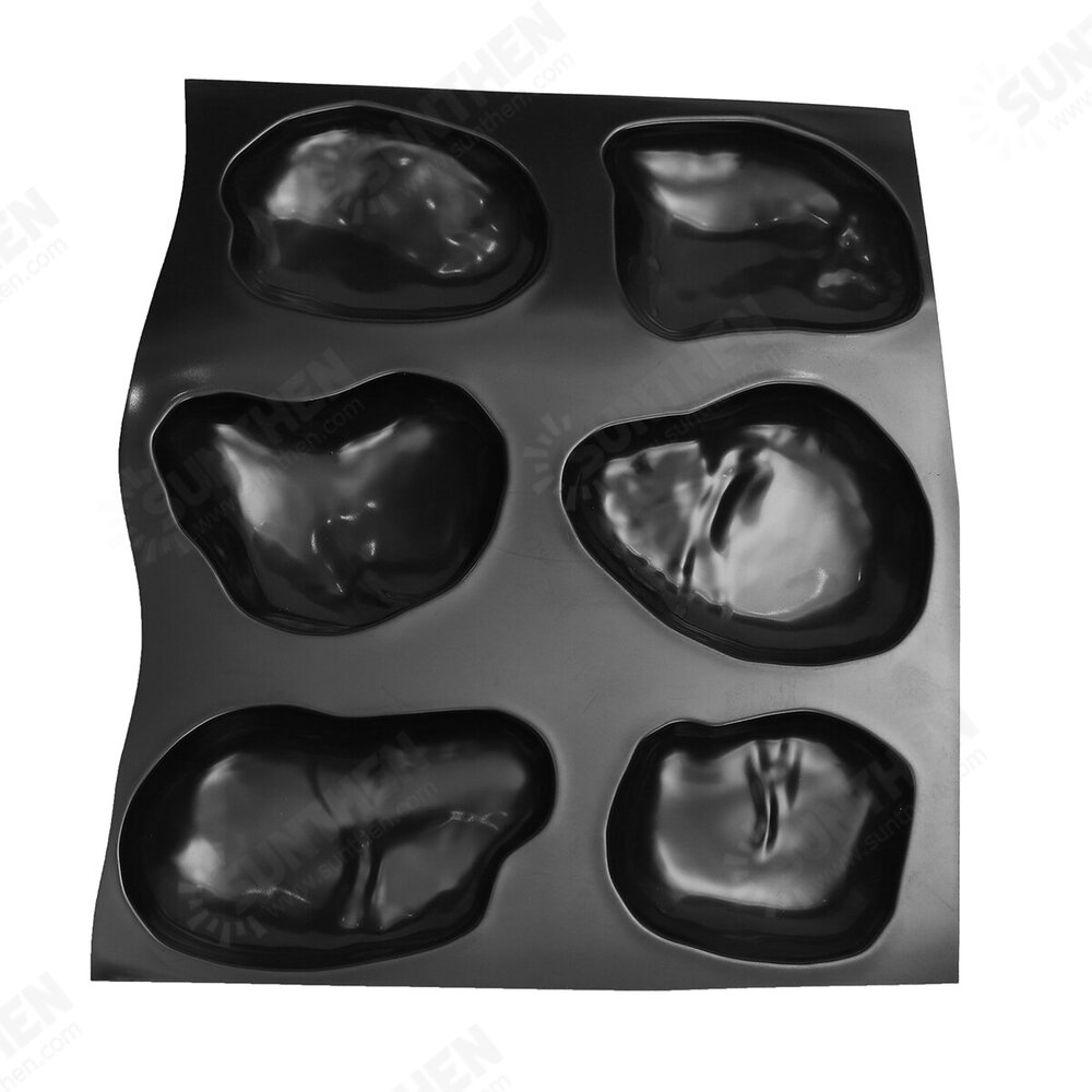 DIY Stepping Stone Mold Concrete Paving Pathway Outdoor Garden Pebble ...