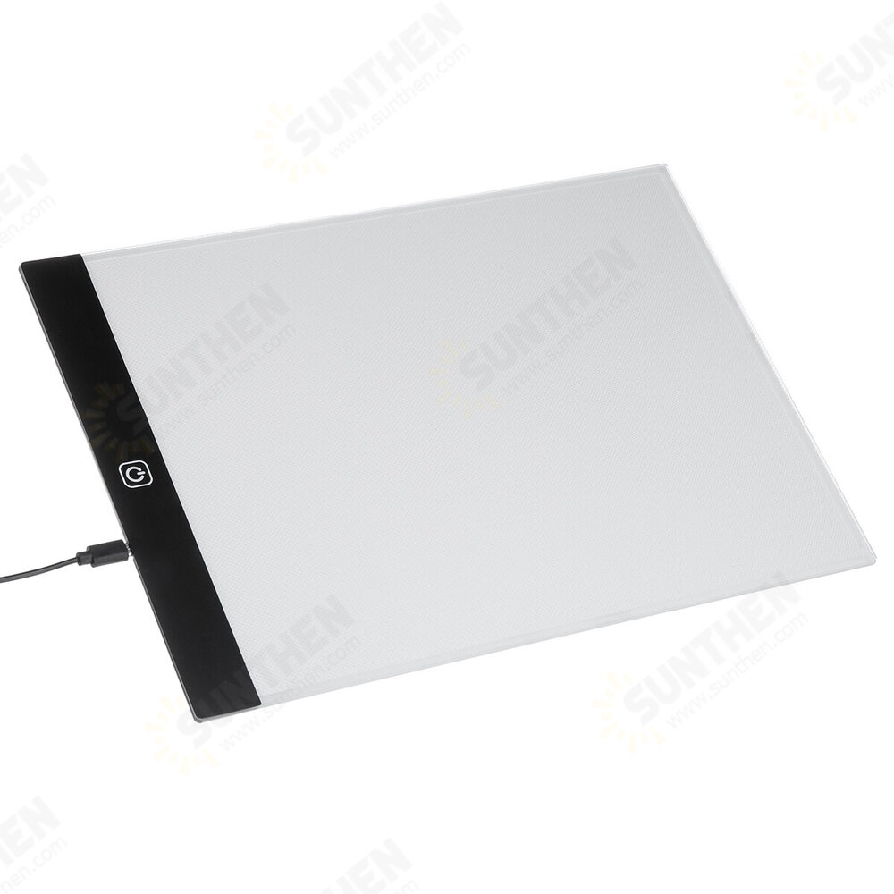 A4 Size Stepless Dimming LED Copy Table Copying Drawing Board ...