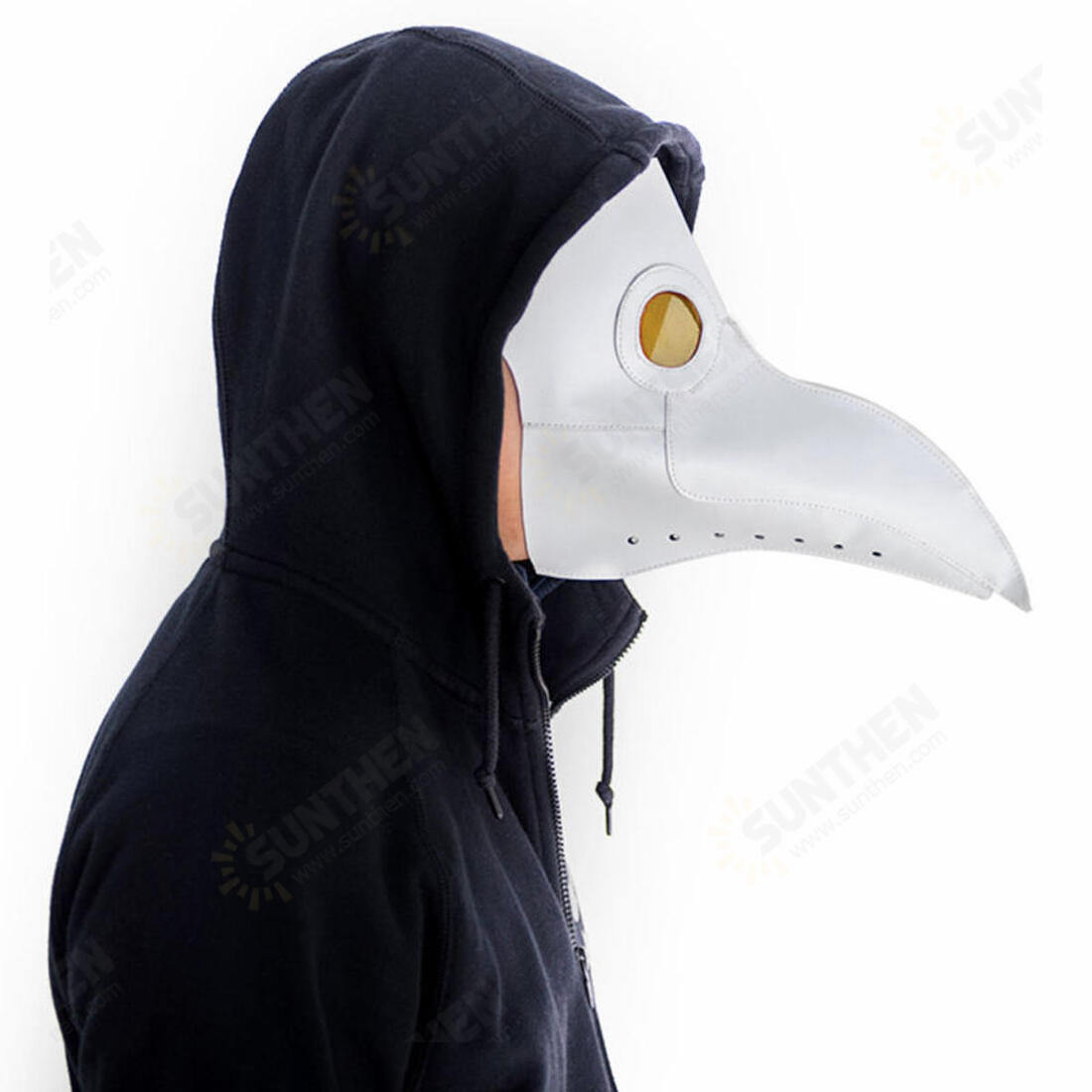 Steampunk Plague Doctor Mask Bird Beak Halloween Prop Cosplay Punk ...
