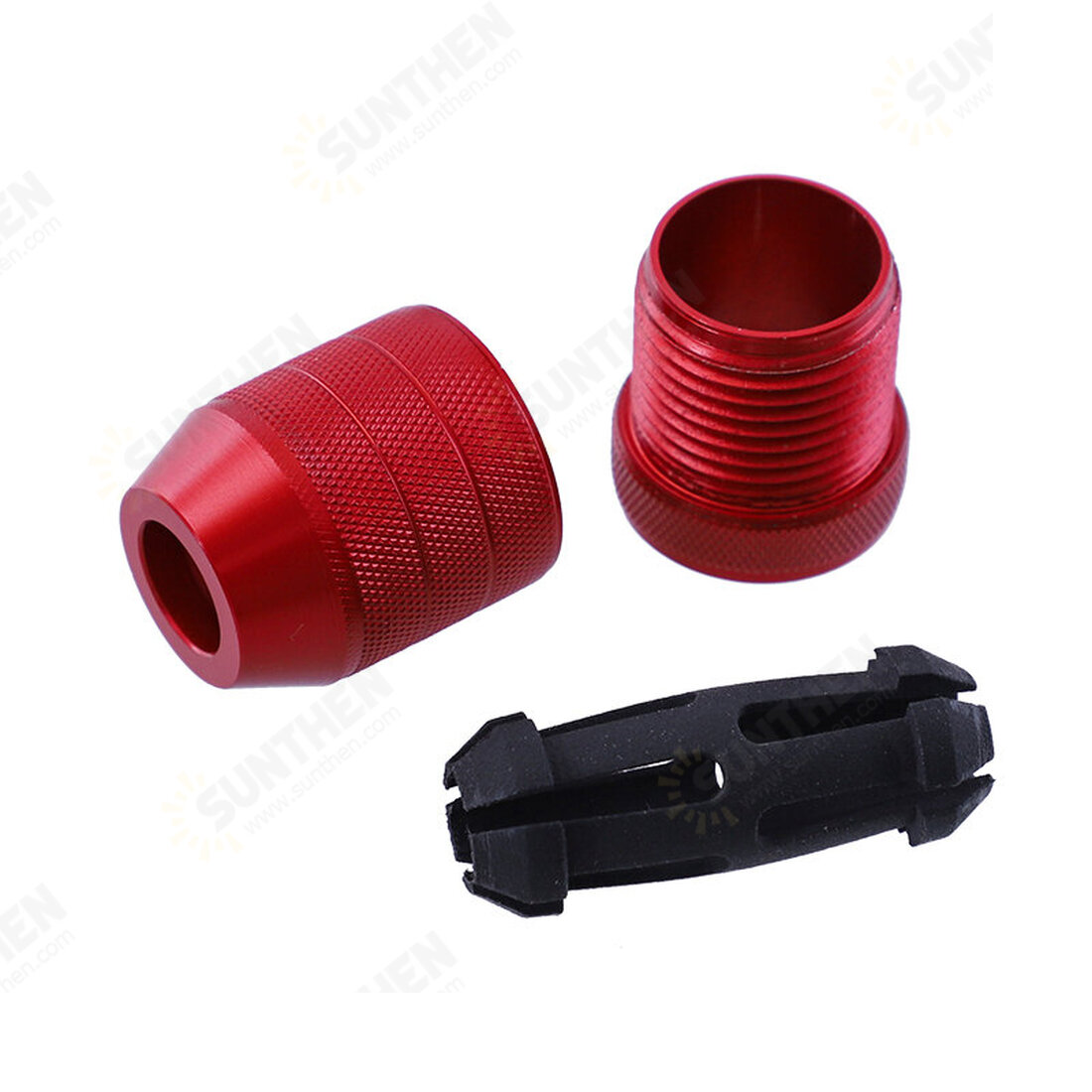 Aluminum Alloy Adjustable Drill Stop Collar Limit Rings Locator Depth ...