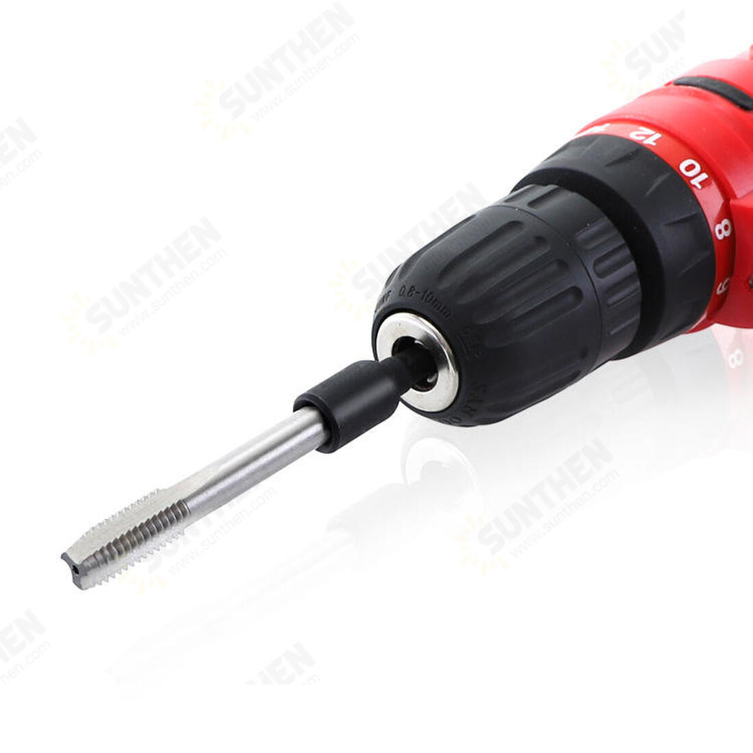 M4-M16 Screw Tap Socket Adapter 1/4 Inch Hex Shank Machine Tap Square ...
