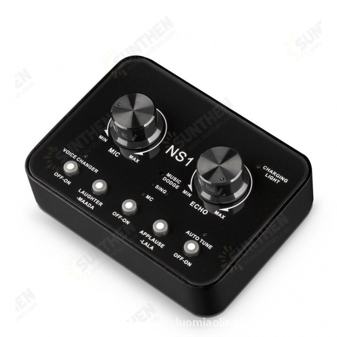 NS1 Sound Card 1000mAh Streamer Live Broadcast Recording Capacitive ...