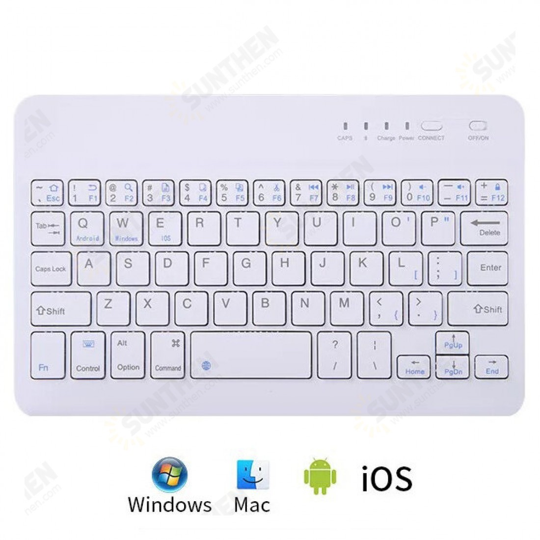 110mAh bluetooth Wireless Keyboard for iPad/ Mobile Phone/ Tablet PC ...