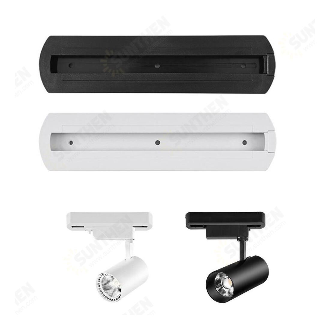 AC110-220V Industrial LED Bar Round Track Light Rail Ceiling Converter ...