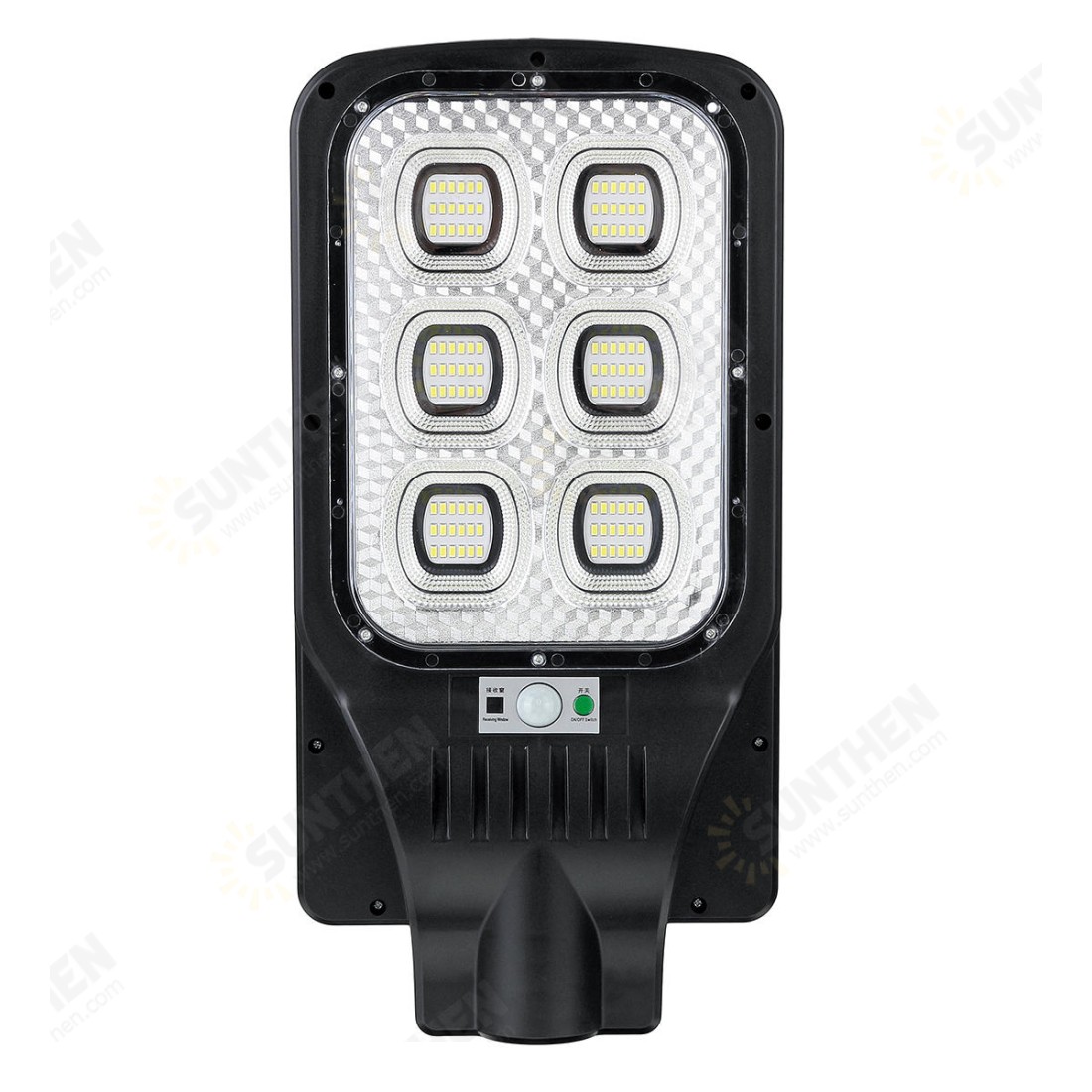 108LED 10000mAh Battery Solar Street Light Button Control Light Control ...