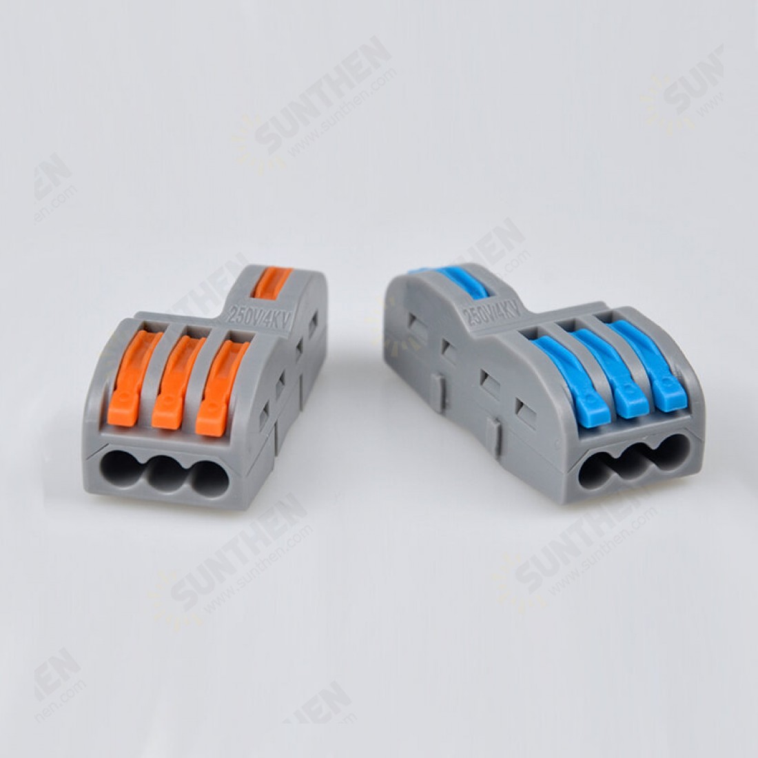 FD-13A/FD-13T Wire Connector 1 In 3 Out Wire Splitter Terminal Block ...