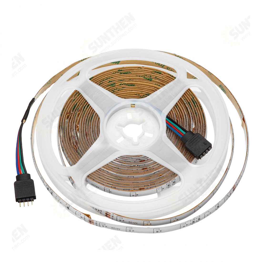 5M 300LED Strip Light Kit SMD3528 Flexible RGB Waterproof Flexible Lamp ...