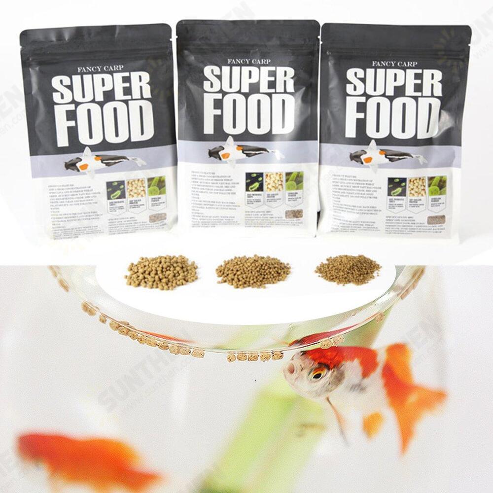 Aquarium Tank Pond Feed Food Floating Pellet Healthy Nutrition Fish ...