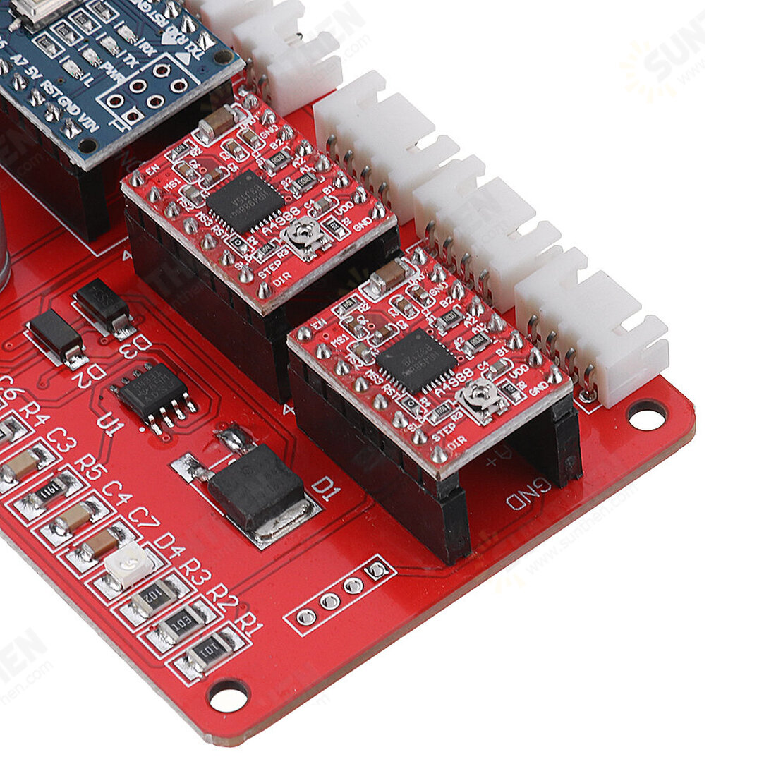 2 Axis GRBL Control Panel Board For DIY Laser Engraving Machine Benbox ...