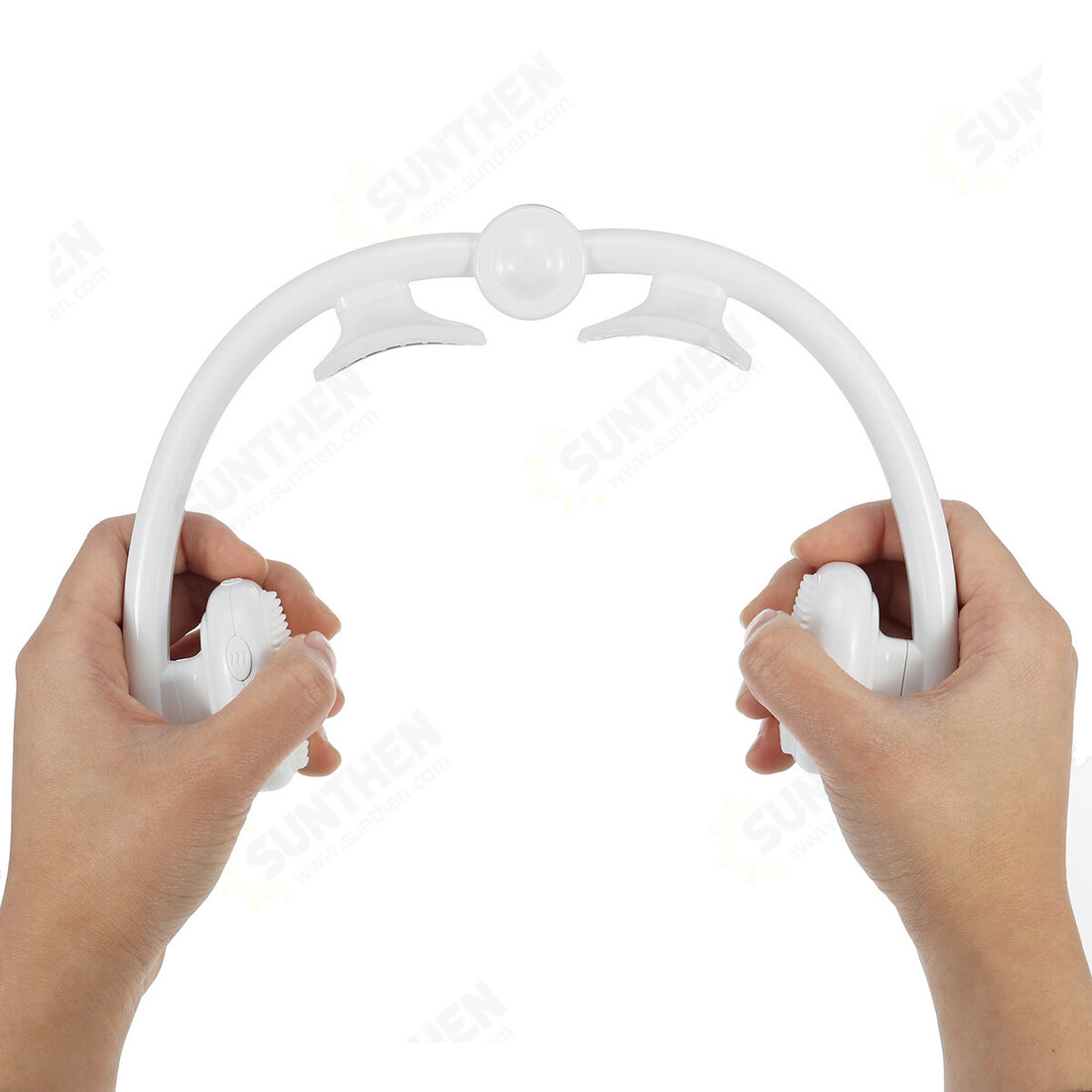 10 Gears Electric Neck Massager Smart Charging Pulse Relax Cervical ...